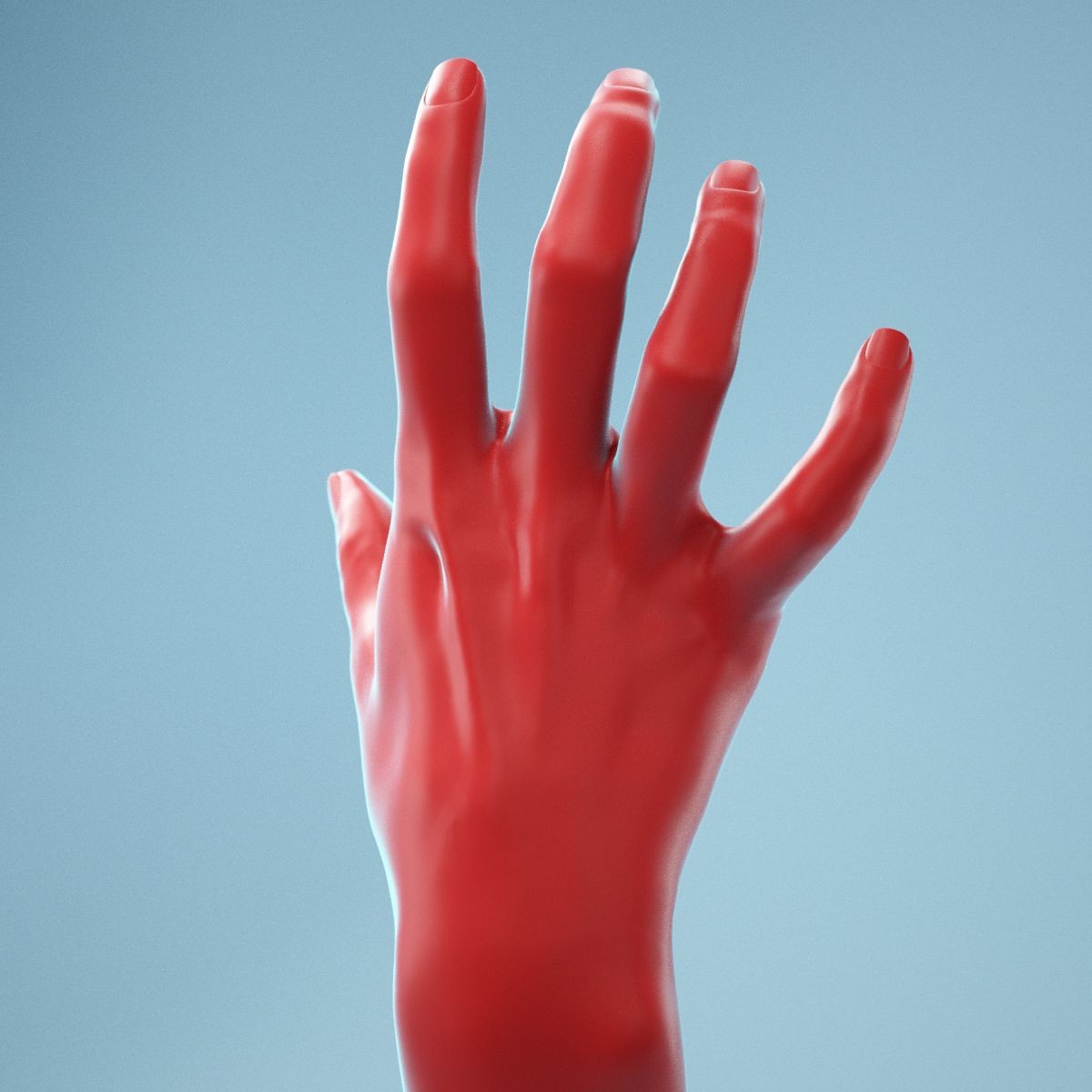 ArtStation - Stretched Claw Realistic Hand | Resources