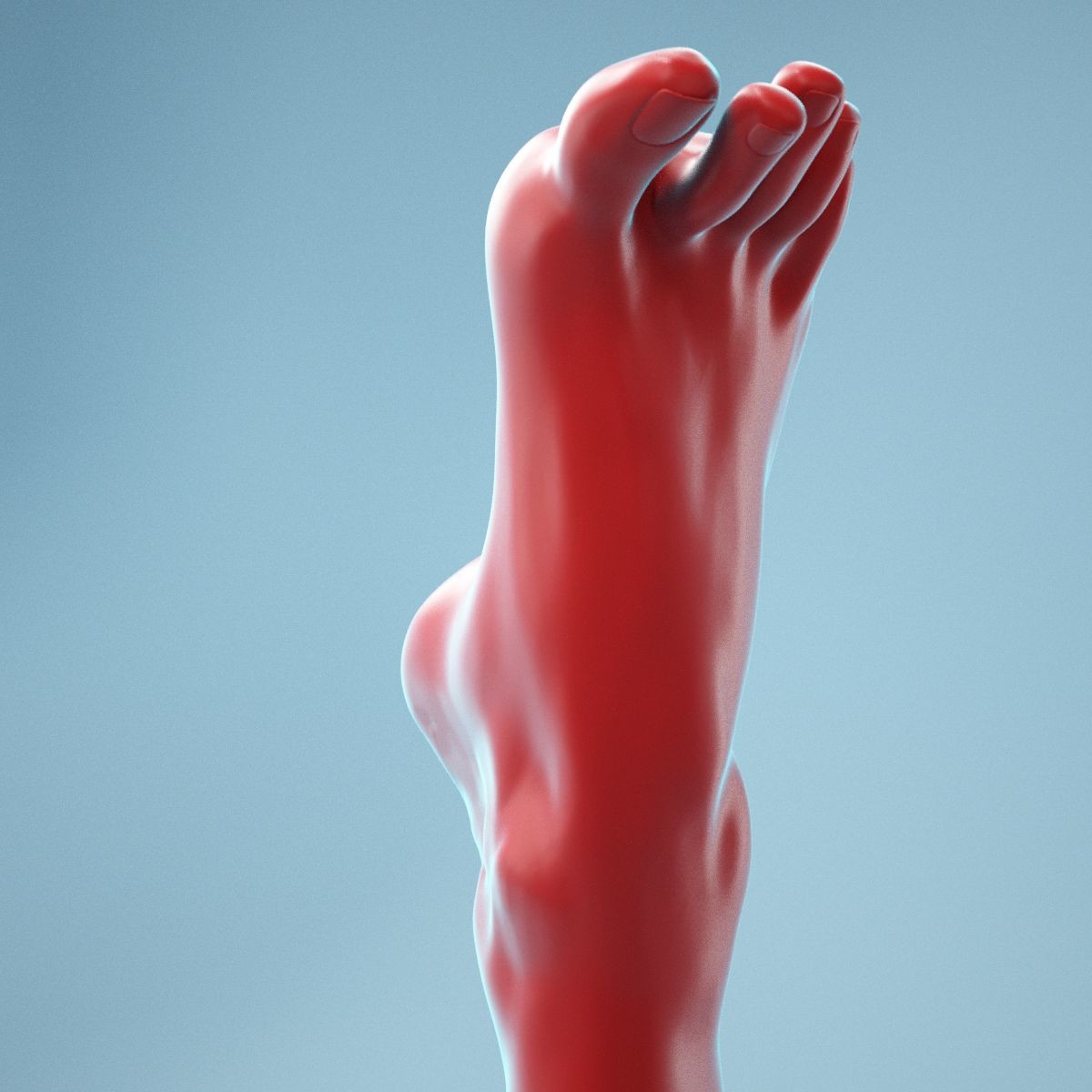 Artstation Tip Toes Heeled Realistic Foot Resources