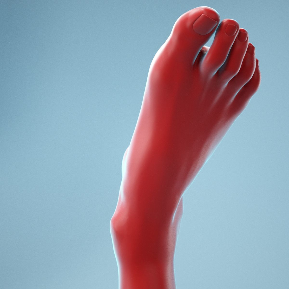 ArtStation - Twisted Pose Realistic Foot | Resources