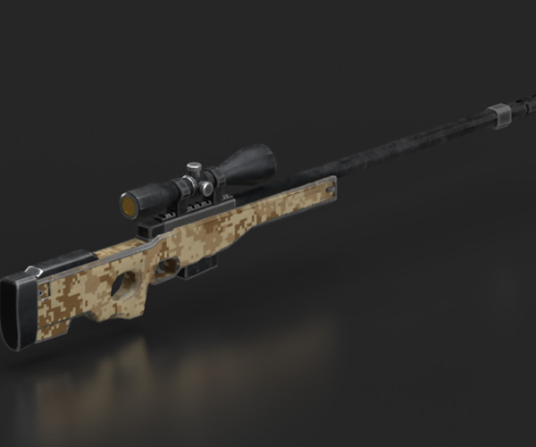 ArtStation - AWP Rifle | Resources