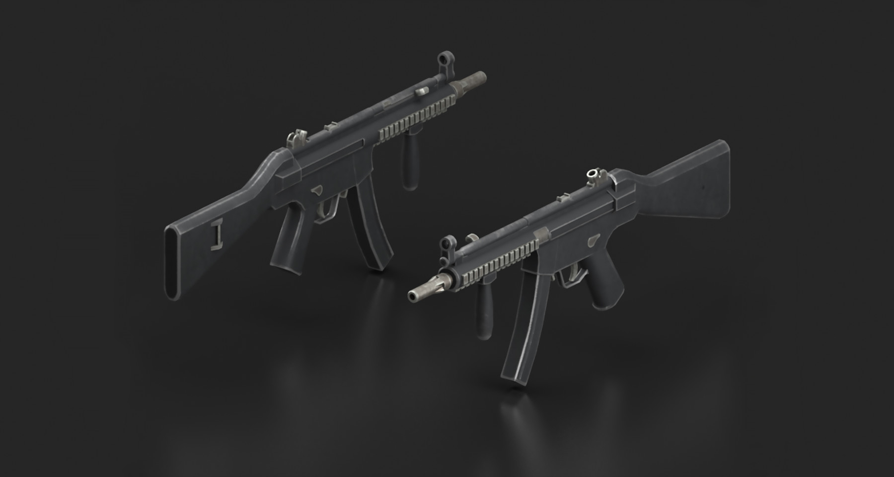 ArtStation - MP5 Gun | Resources