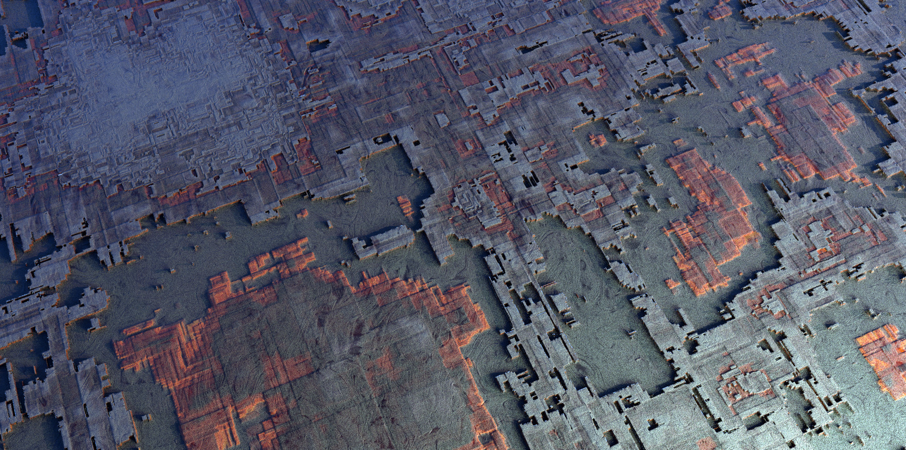 ArtStation - Height/Displacement map pack III Alien Environment B ...