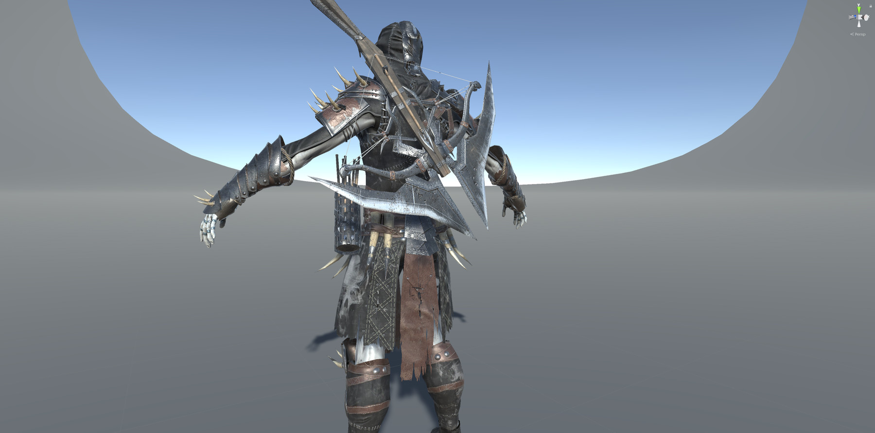 ArtStation - Skeleton CrossBowMan | Game Assets