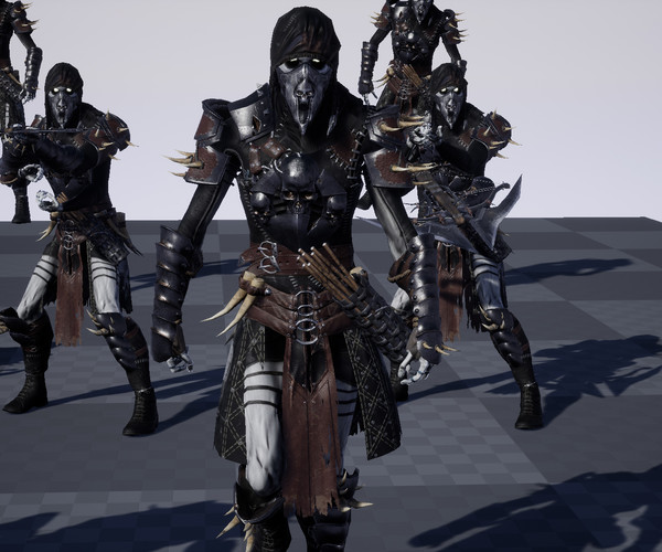 ArtStation - Skeleton CrossBowMan | Game Assets