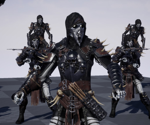 ArtStation - Skeleton CrossBowMan | Game Assets