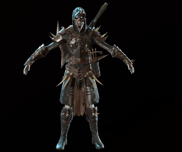 ArtStation - Skeleton CrossBowMan | Game Assets