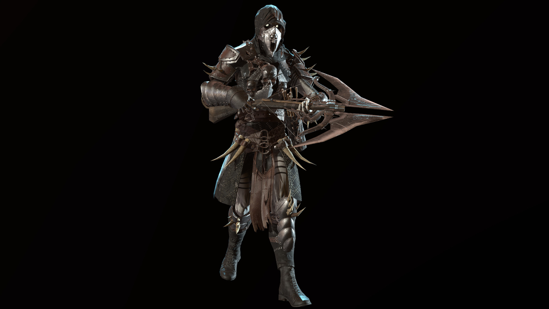 ArtStation - Skeleton CrossBowMan | Game Assets
