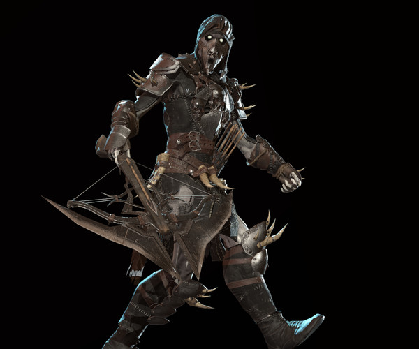 ArtStation - Skeleton CrossBowMan | Game Assets