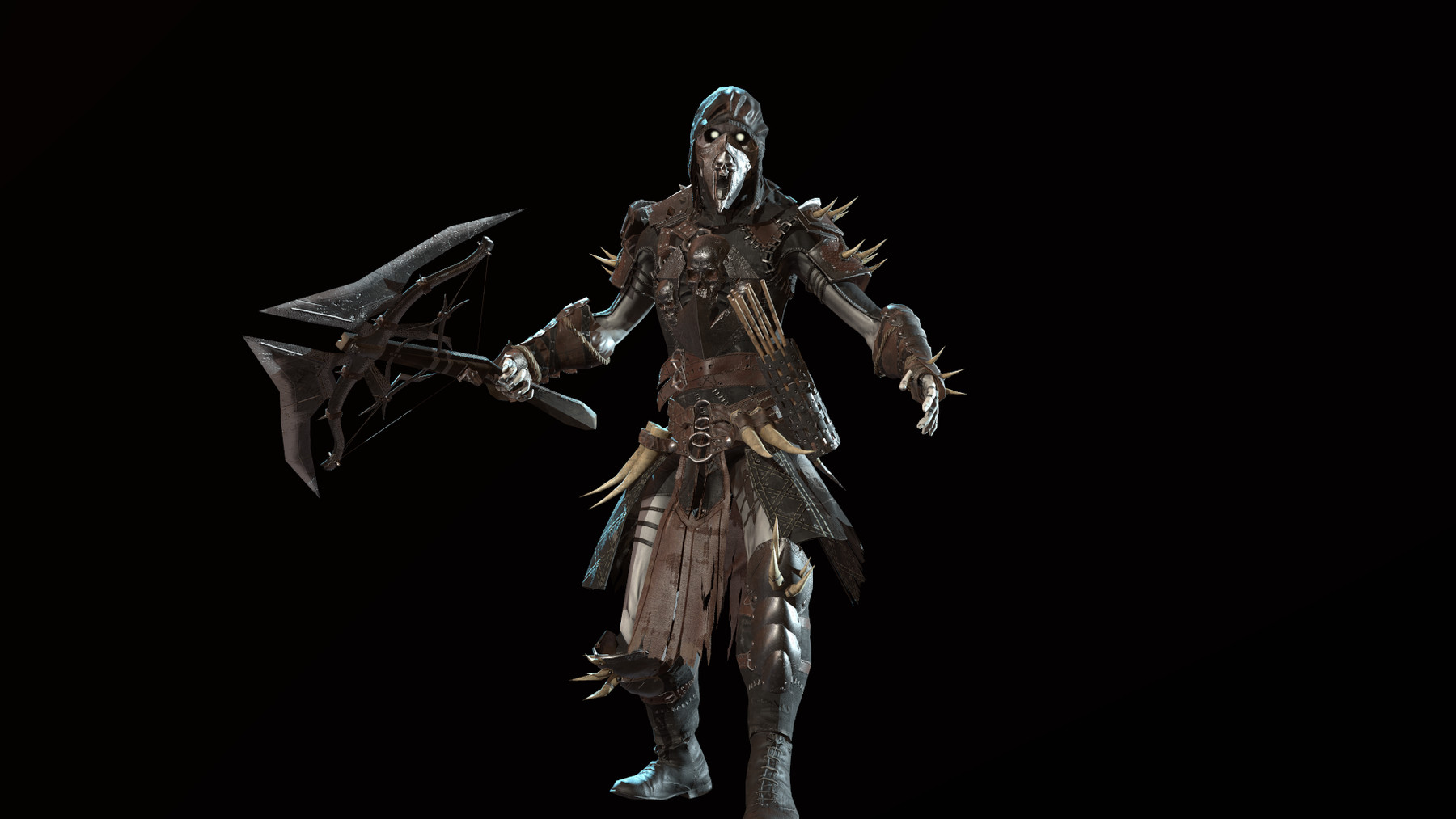 ArtStation - Skeleton CrossBowMan | Game Assets