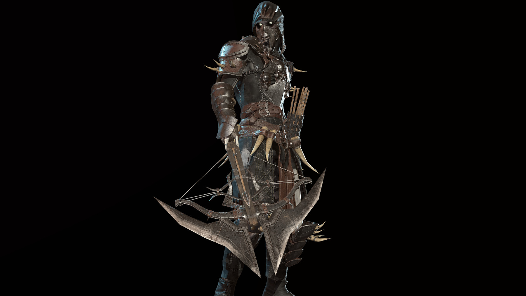 ArtStation - Skeleton CrossBowMan | Game Assets