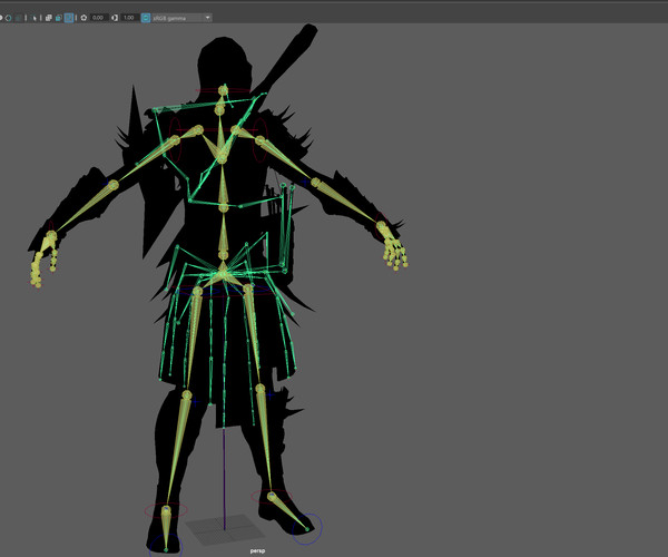 ArtStation - Skeleton CrossBowMan | Game Assets