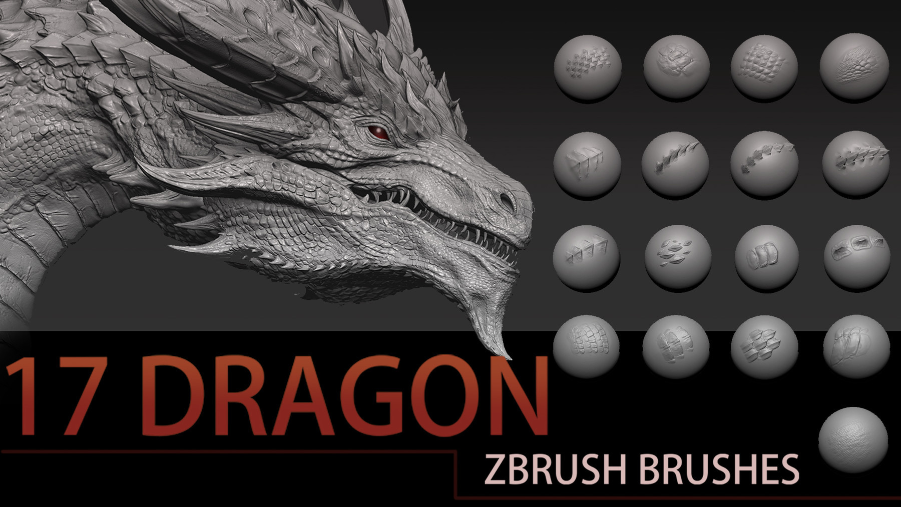 ArtStation - DRAGON ALPHAS | Brushes