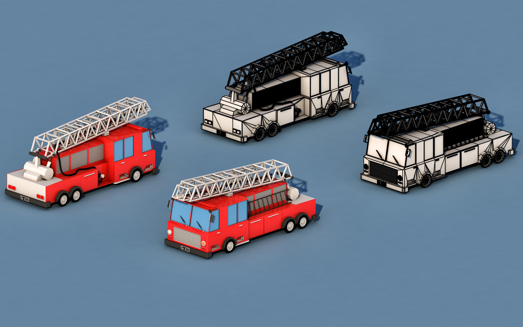 ArtStation - Cartoon City Cars | Resources