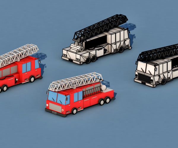 ArtStation - Cartoon City Cars | Resources