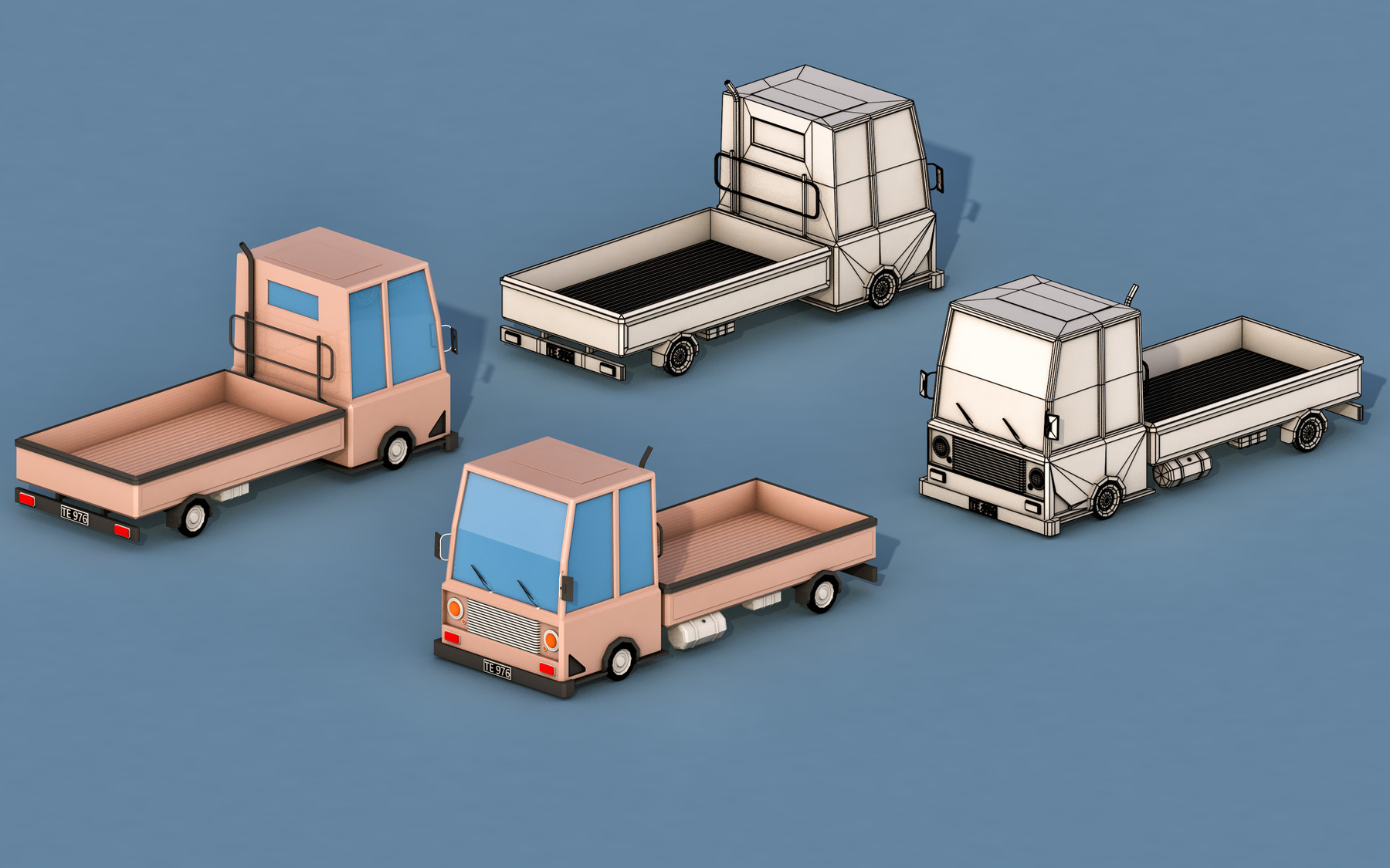 ArtStation - Cartoon Transport Cars | Resources
