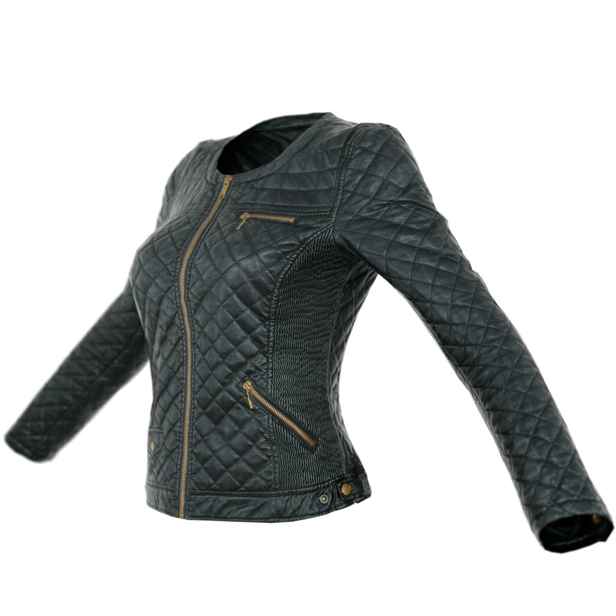 ArtStation - Vintage Jacket Black Leather Padding | Resources