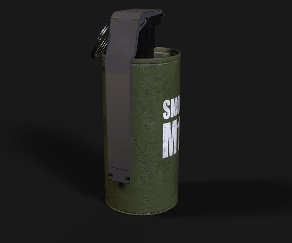 ArtStation - 3D Smoke grenade | Game Assets