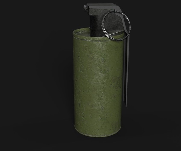 ArtStation - 3D Smoke grenade | Game Assets