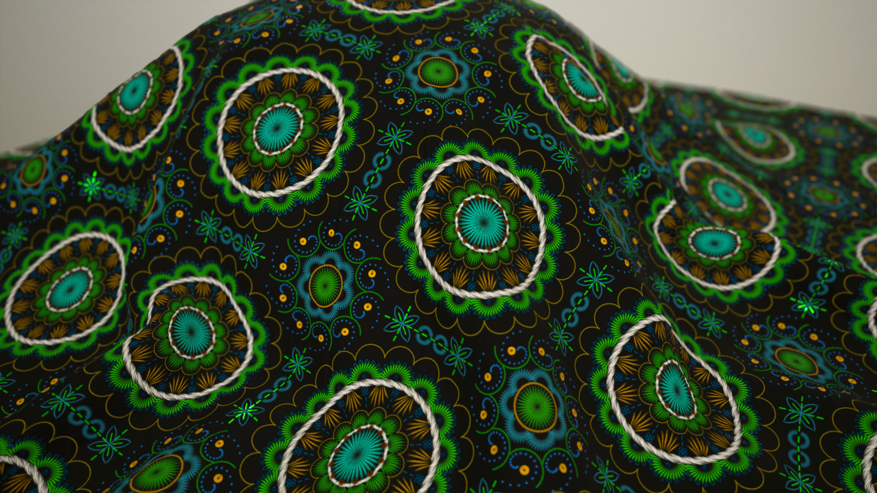 ArtStation - Embroidered Fabric Material | Resources