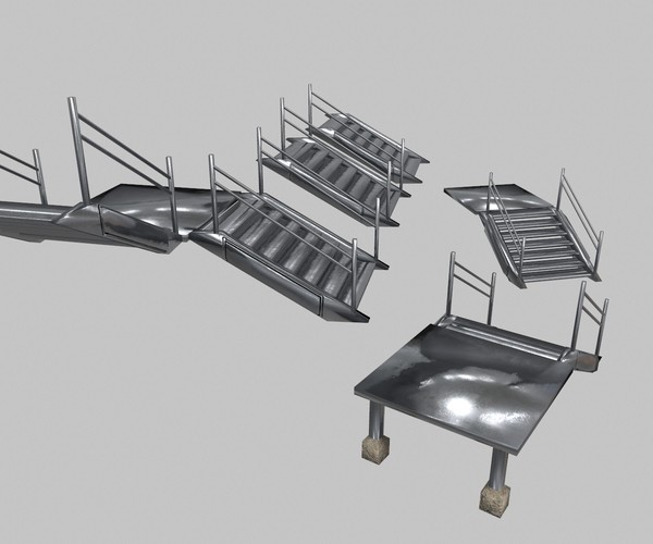 ArtStation - Stair Set | Game Assets