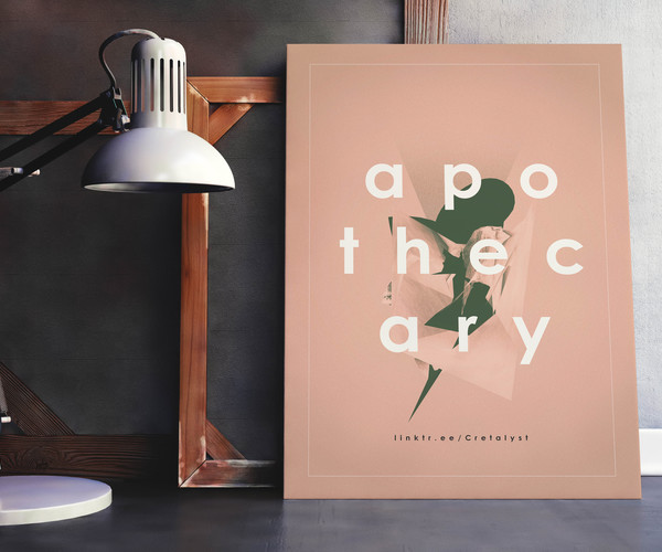 ArtStation - Abstract Typography Posters | Artworks