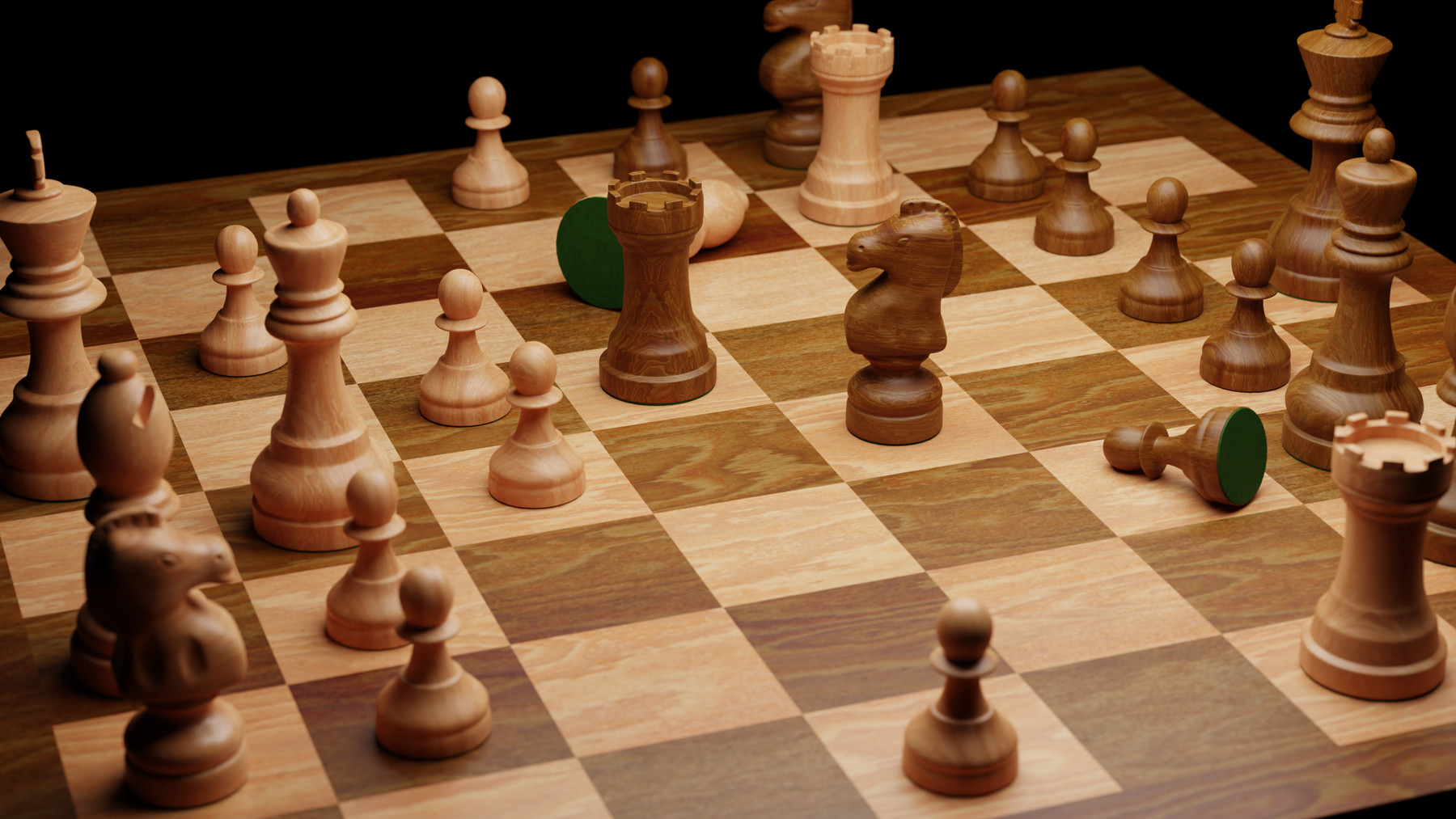 ArtStation - Chess Set 3d Model (Blender) | Resources