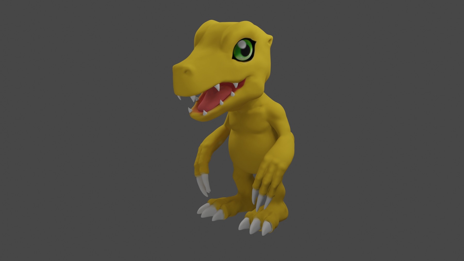 ArtStation - Digimon - Agumon | Resources