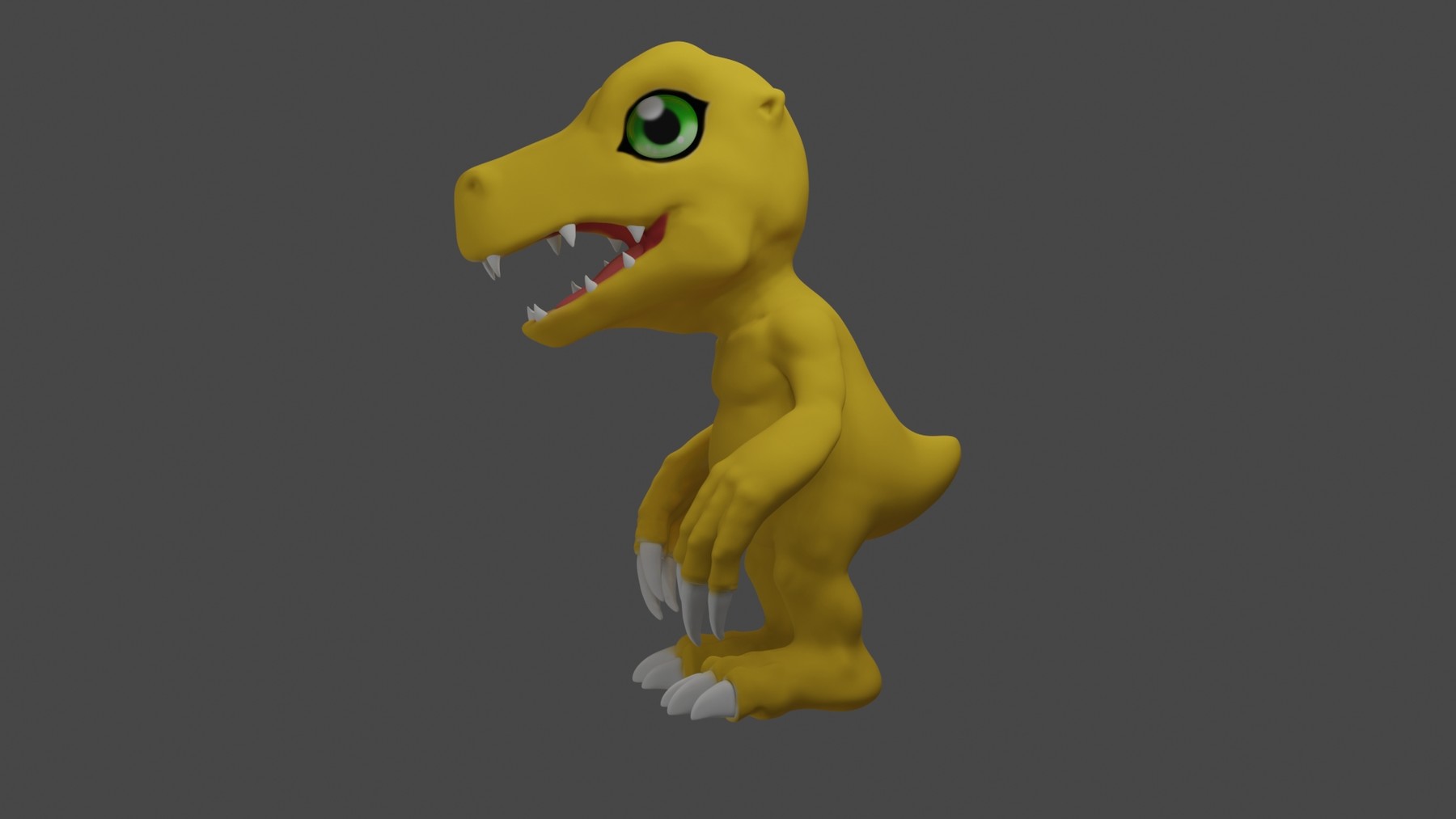 ArtStation - Digimon - Agumon | Resources
