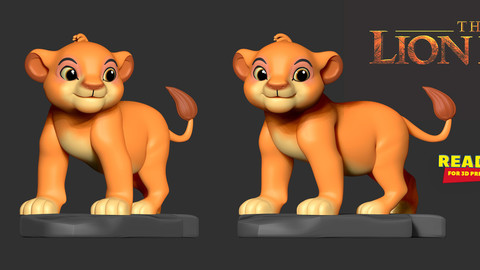 ArtStation - Young Simba | Resources