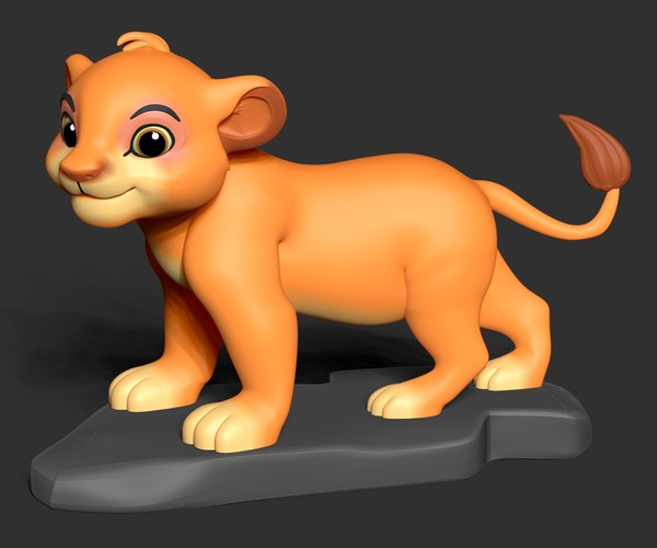 ArtStation - Young Simba | Resources
