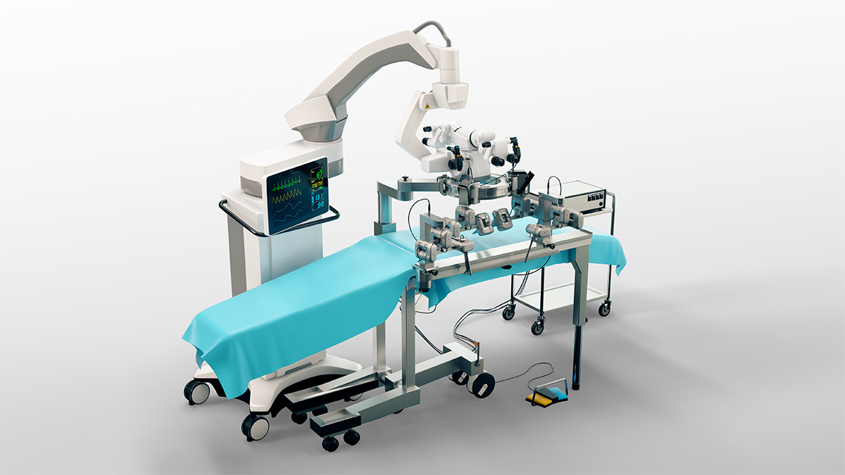 ArtStation - MUSA - robot assisted micro surgery medical machine 3D ...