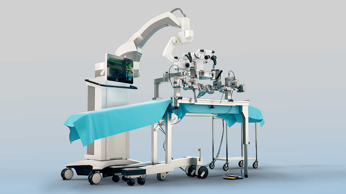 ArtStation - MUSA - robot assisted micro surgery medical machine 3D ...