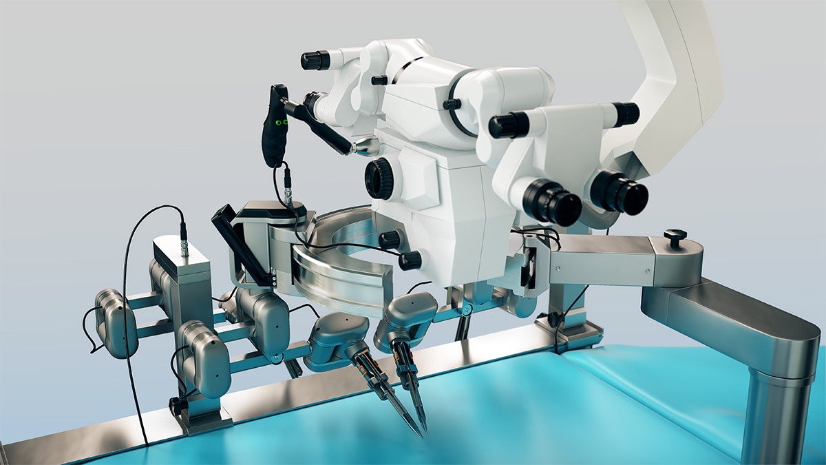 ArtStation - MUSA - robot assisted micro surgery medical machine 3D ...