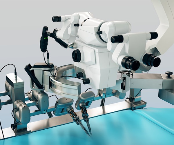 ArtStation - MUSA - robot assisted micro surgery medical machine 3D ...