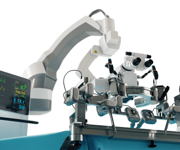 ArtStation - MUSA - robot assisted micro surgery medical machine 3D ...