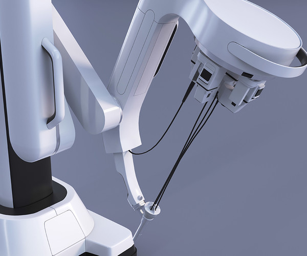 ArtStation - Surgical Robotic System da Vinci SP 3D model | Resources