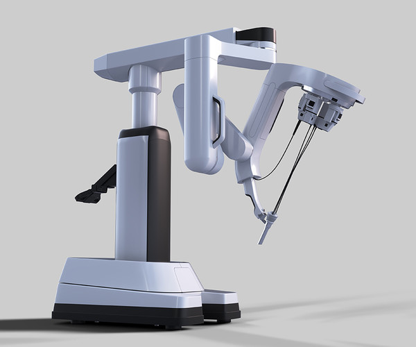 ArtStation - Surgical Robotic System da Vinci SP 3D model | Resources