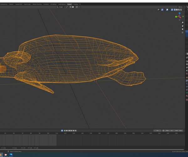 ArtStation - sea turtle | Game Assets