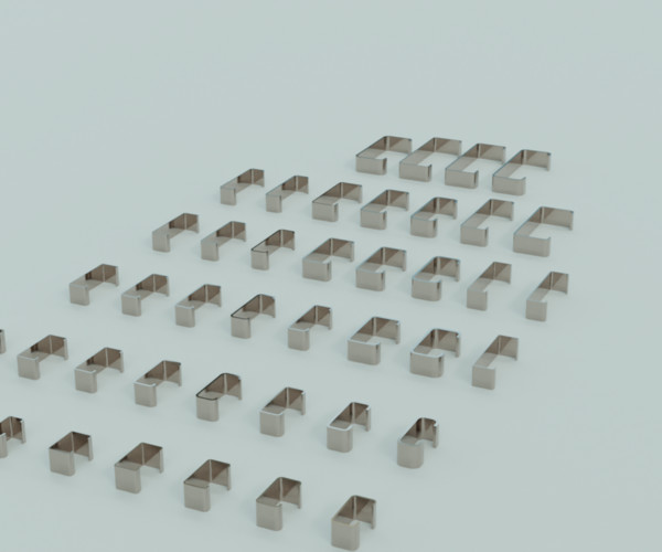 ArtStation - 43 standard C Profiles with thickness more or equal than ...