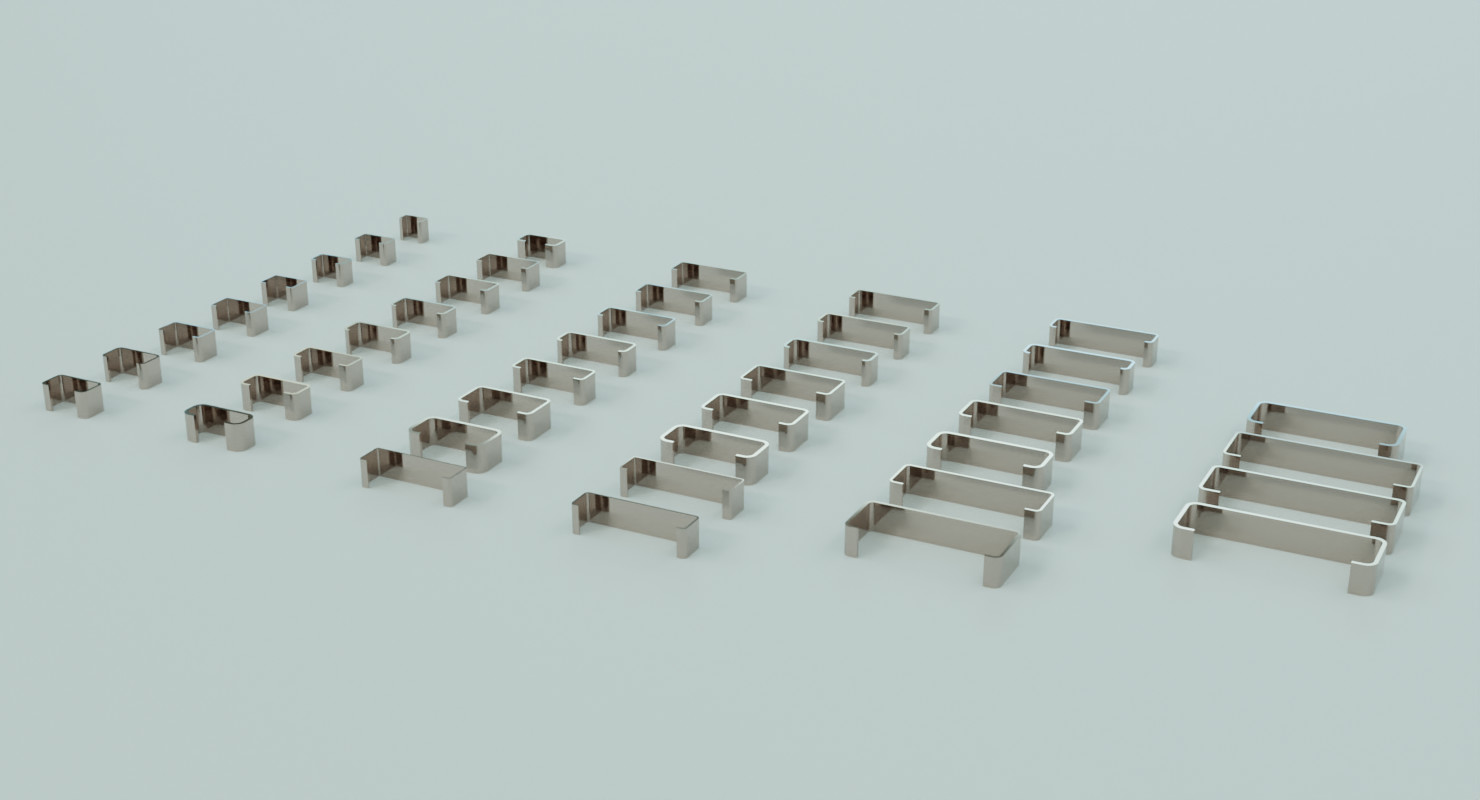 ArtStation - 43 standard C Profiles with thickness more or equal than ...