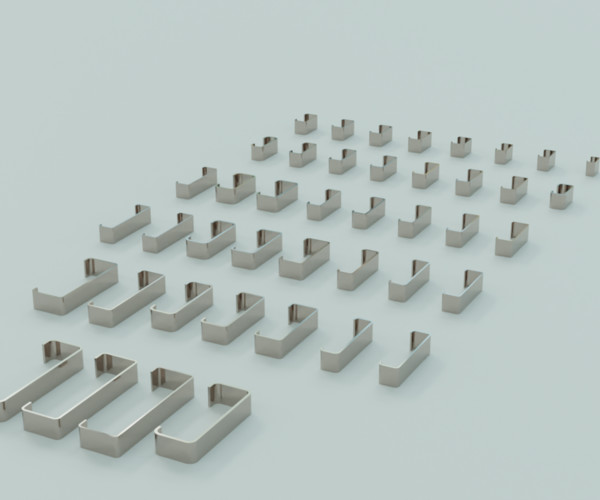 ArtStation - 43 standard C Profiles with thickness more or equal than ...