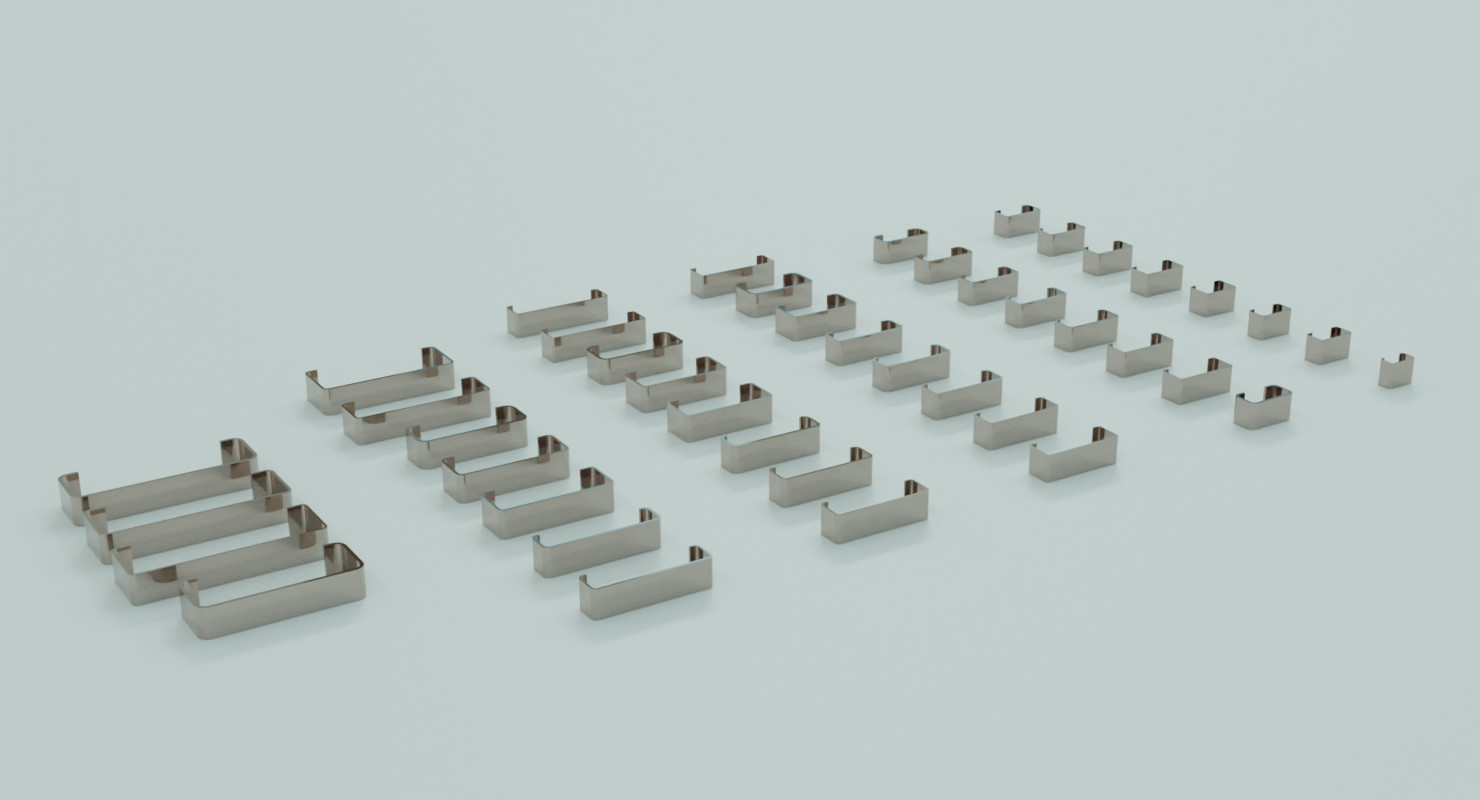 ArtStation - 43 standard C Profiles with thickness more or equal than ...