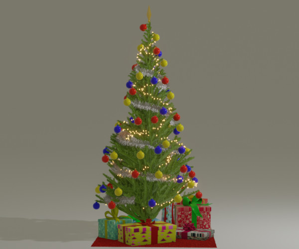 ArtStation - Christmas tree in Blender | Resources