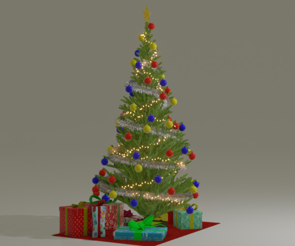 ArtStation - Christmas tree in Blender | Resources