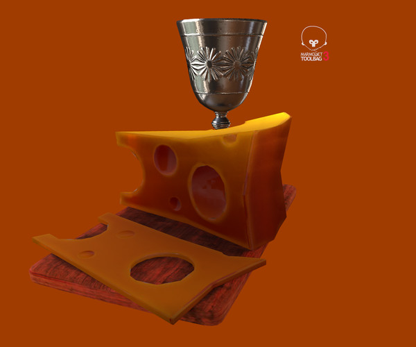 ArtStation - Wine And Cheese | Game Assets