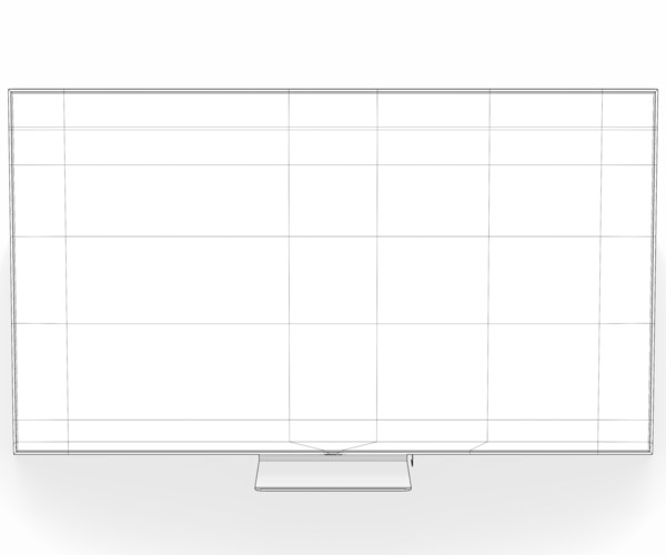 ArtStation - Samsung TV Q90 Set - Television, Remote, Box | Resources