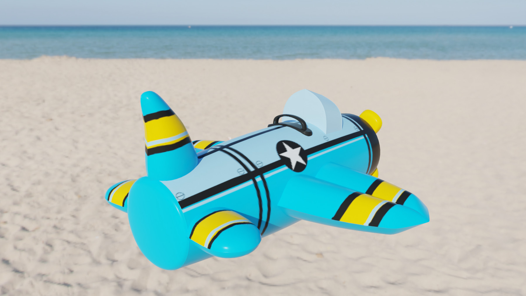 ArtStation - Plane Inflatable Toy | Game Assets