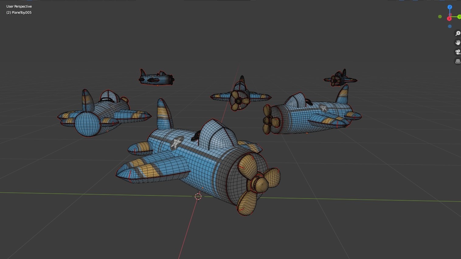 ArtStation - Plane Inflatable Toy | Game Assets