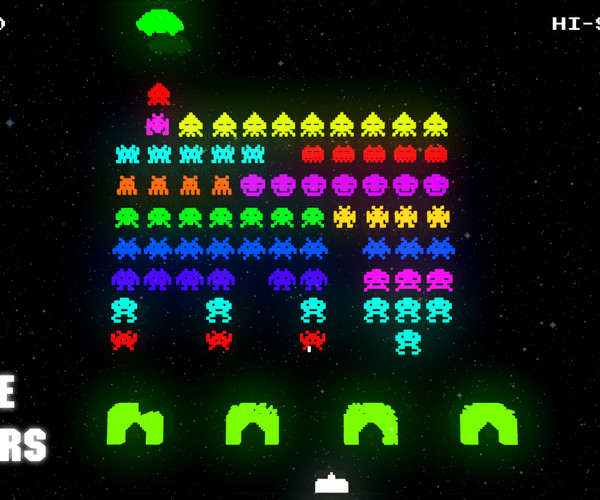 ArtStation - Space Invaders Game design pack | Game Assets