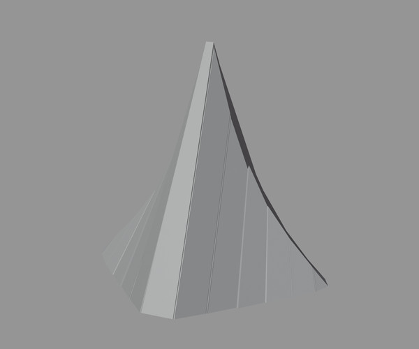 ArtStation - Artistic Decorative Peak Structure | Game Assets